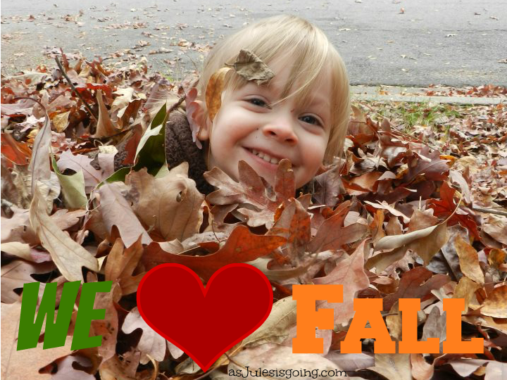 Decorating for FALL! - as Jules is going